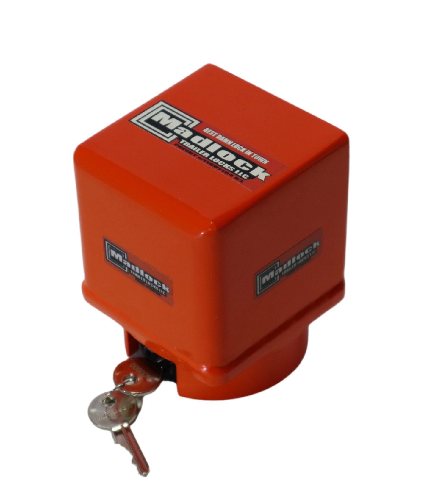 2" Boat Trailer Lock "Square Nose" – Madlock Trailer Locks LLC